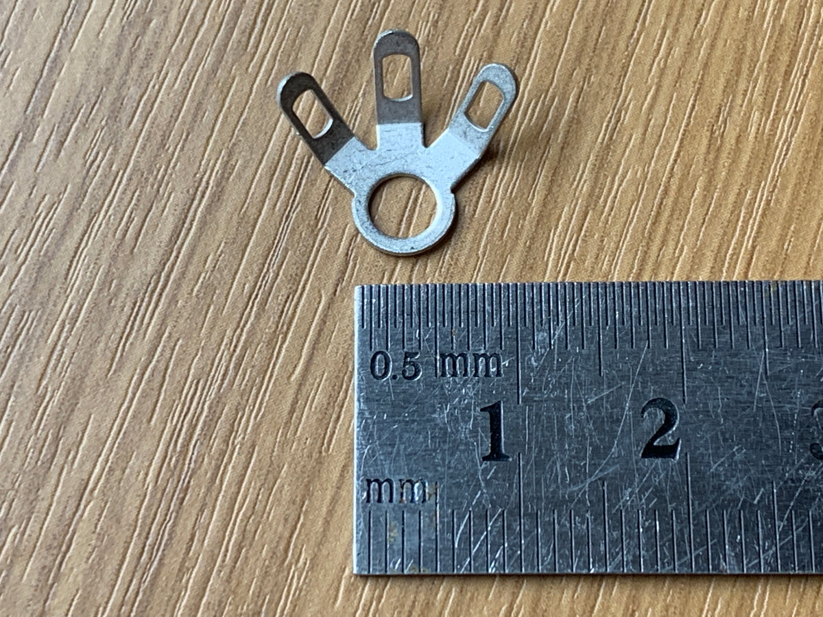 x10 brass & tin plated 3 way non magnetic quality solder tag lug earth ...