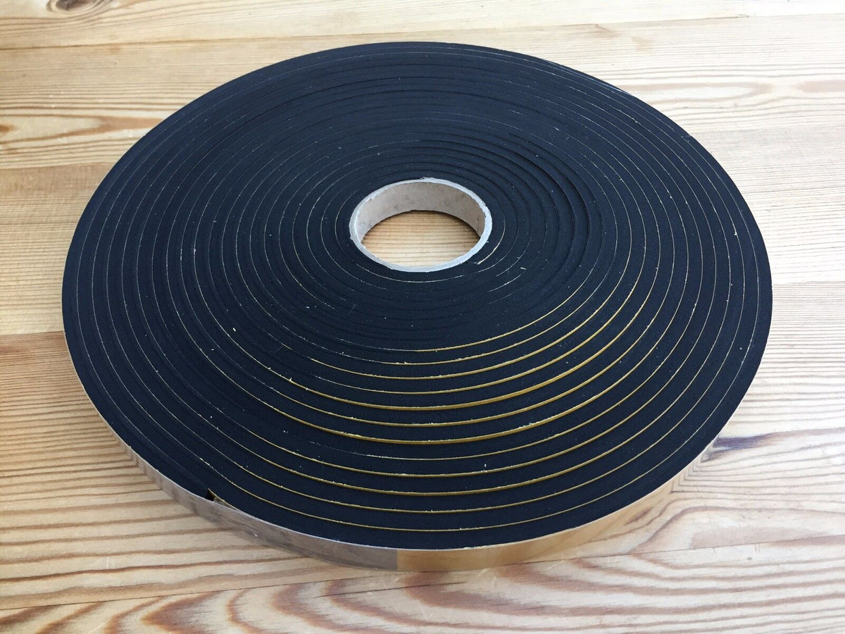 Top foam finishing strip, in 2 sizes (10 x 4mm and 15 x 5mm ...